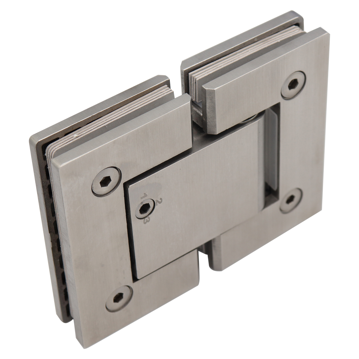 Lighter Style 180 Degree Glass To Glass Hydraulic Hinge - Zhengda Metal